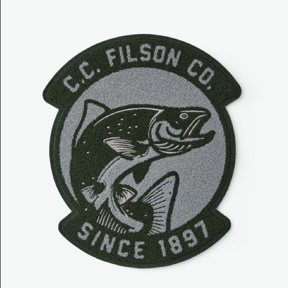 Filson | Other | Cc Filson Extra Large Patch Filson Badge Fish New ...